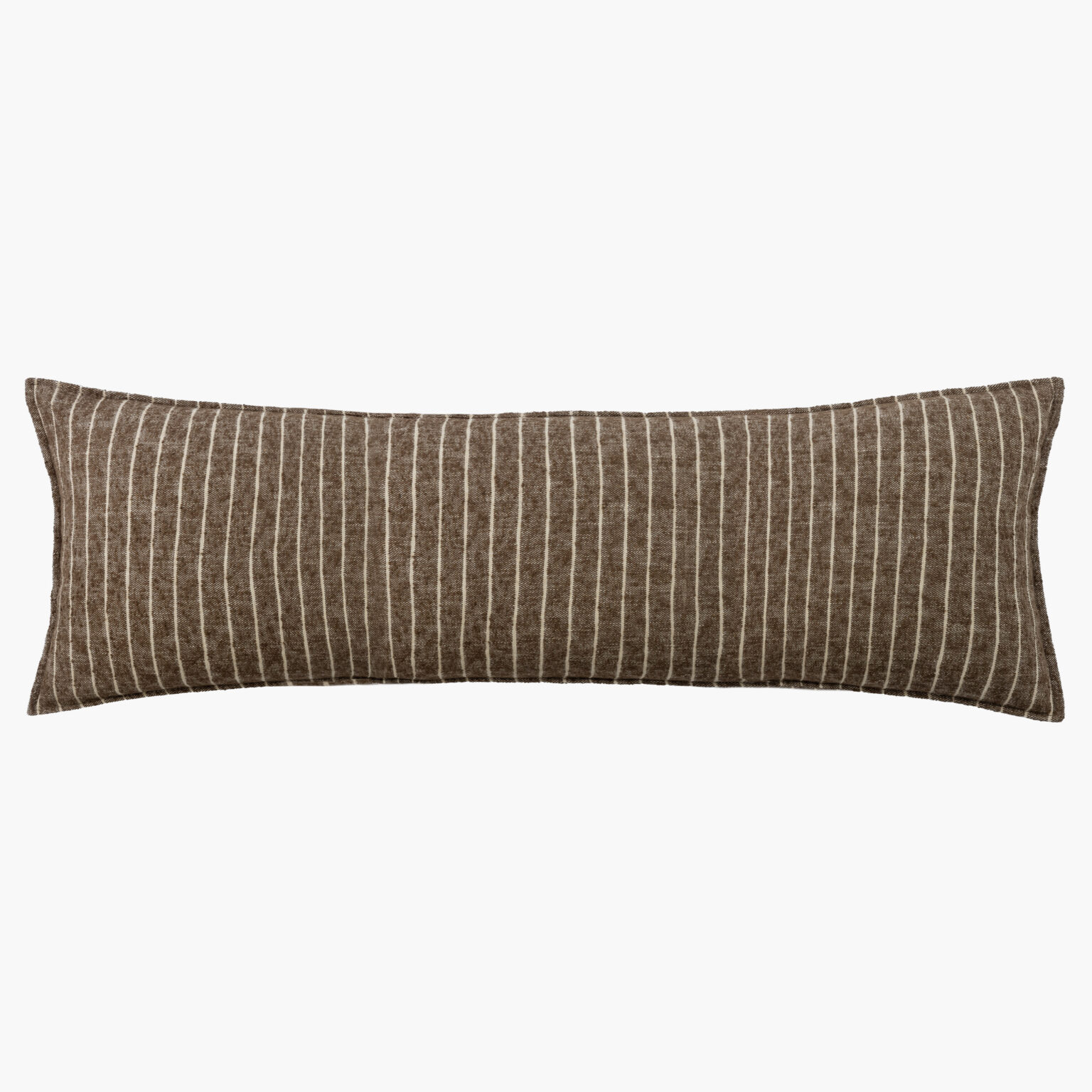 Bruno Tobacco Body Pillow Sham — Luxury Linen