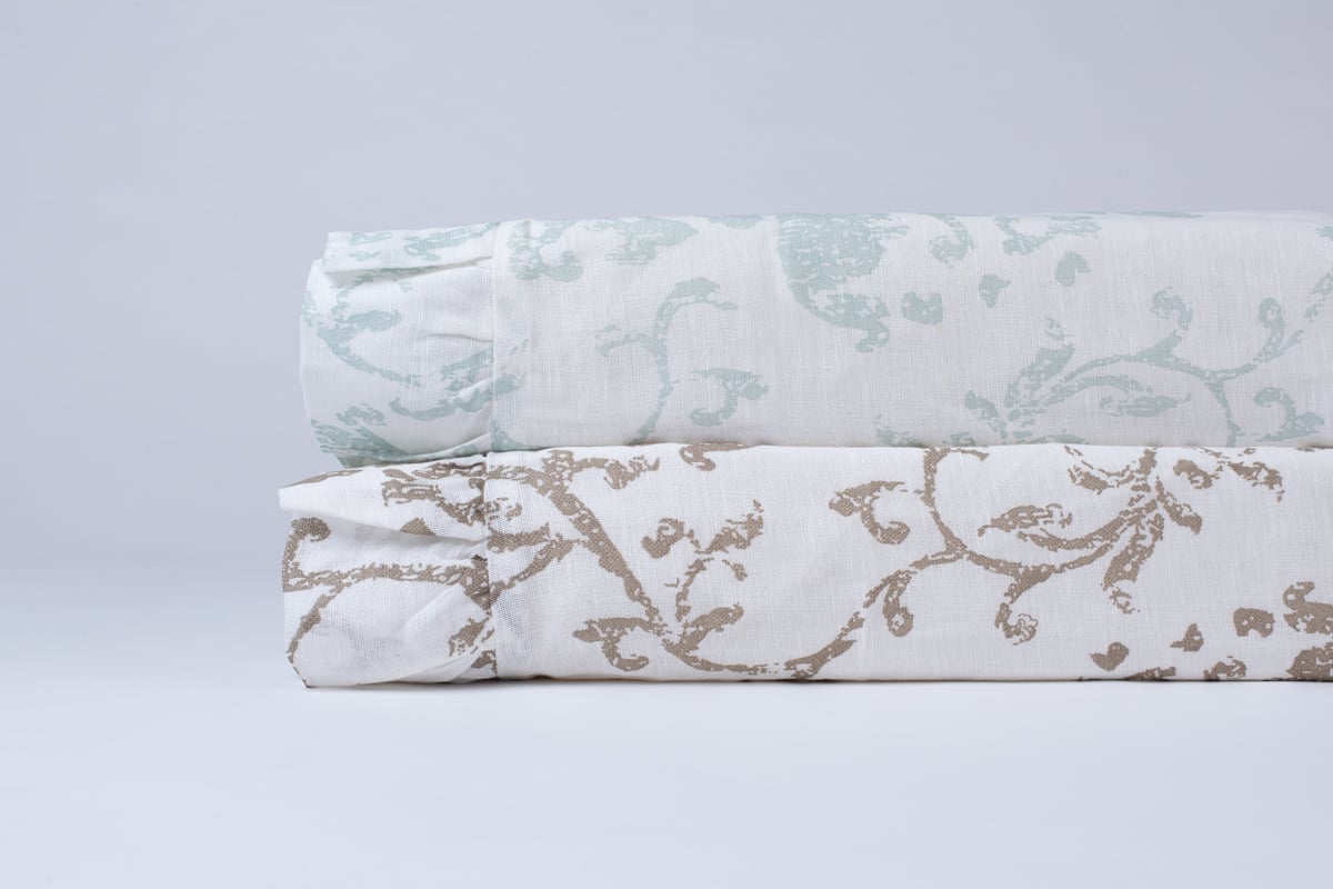 Riva Duvet Cover Seaglass – Luxury Quilted Bedding
