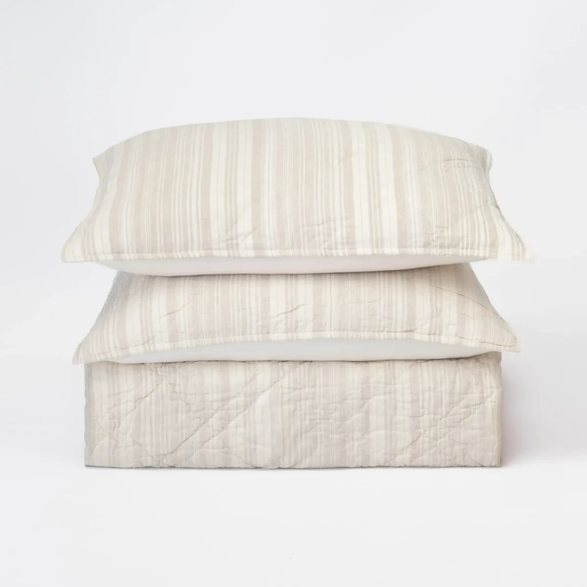 Aiden Quilt, Natural