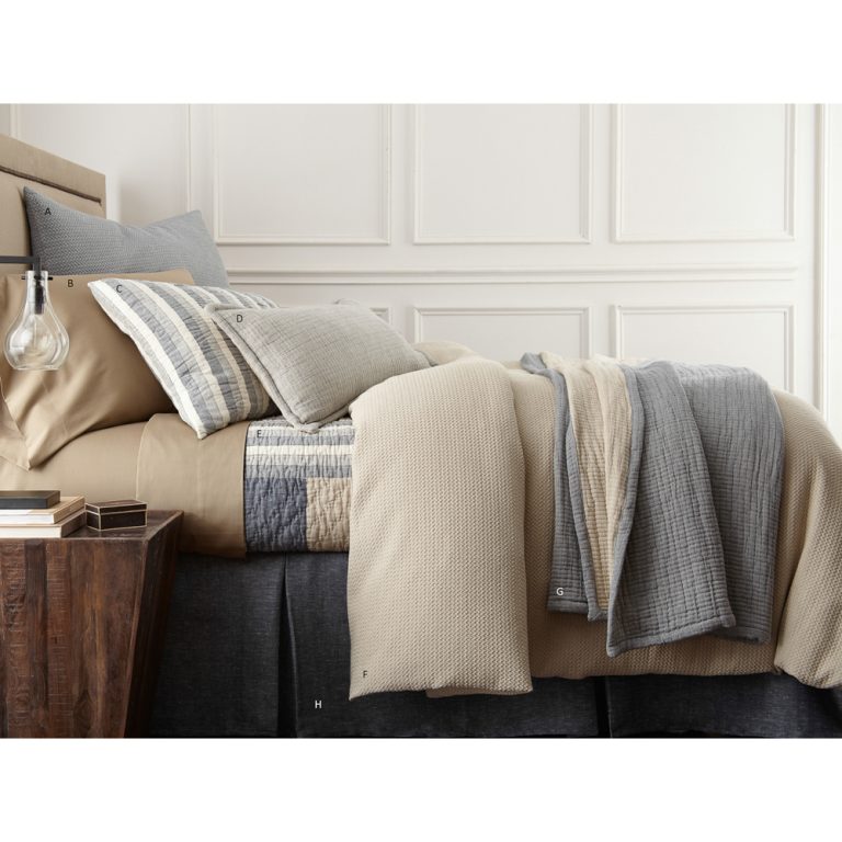 Dorian Coverlet, Indigo