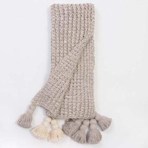 Lawrence Throw - Chunky Knit Comfort | Amity Home